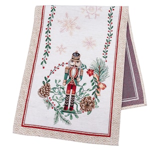 Tapestry Christmas Tablecloth "nutcracker". Christmas Table Linens ...