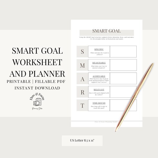 Goal Planner - Etsy