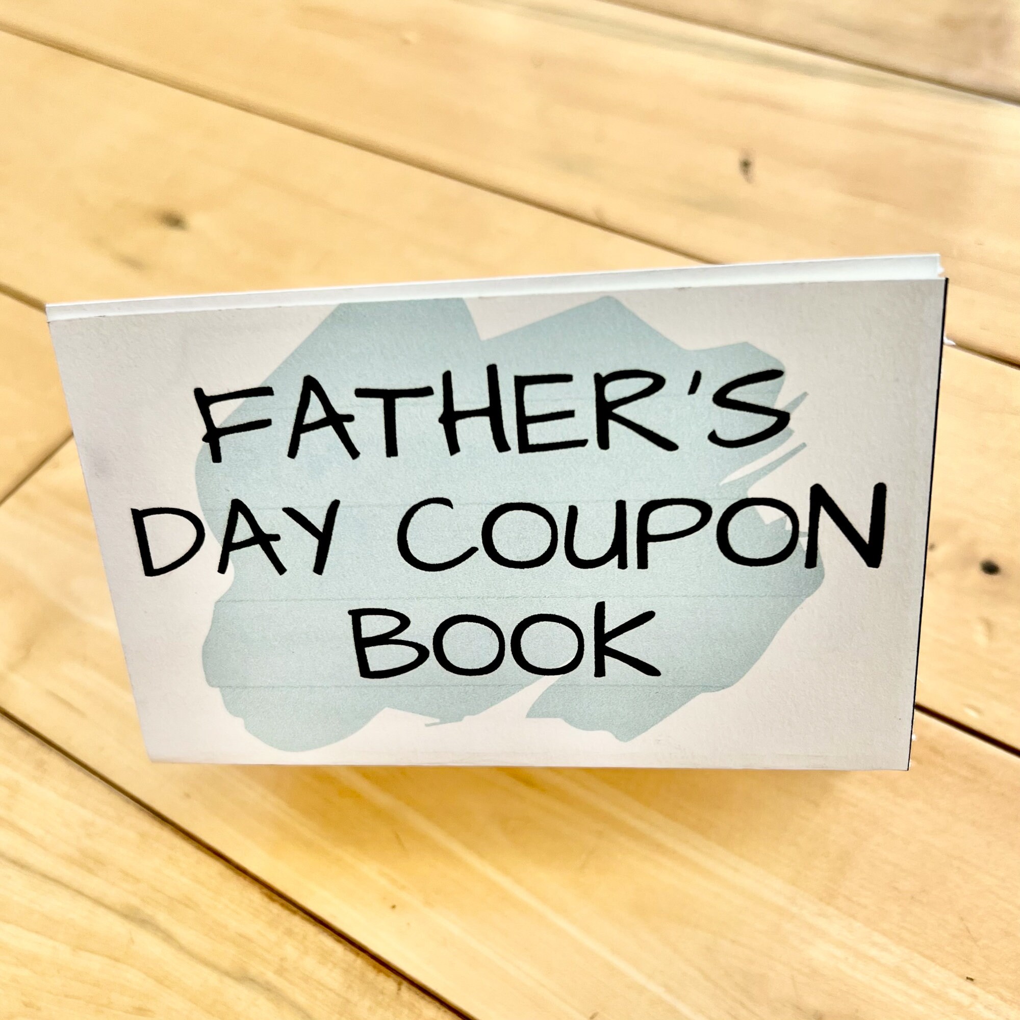 Fathers Day Coupon Book Digital Download With Accordion Fold - Etsy