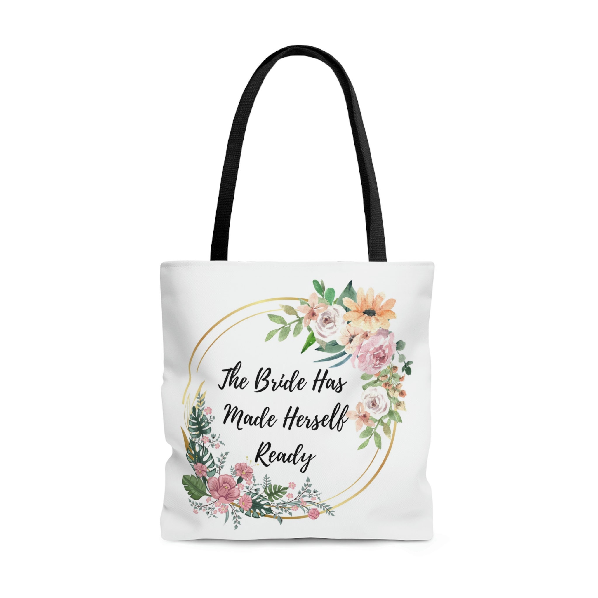 The Bride Has Made Herself Ready Bridal Tote Bag - Etsy