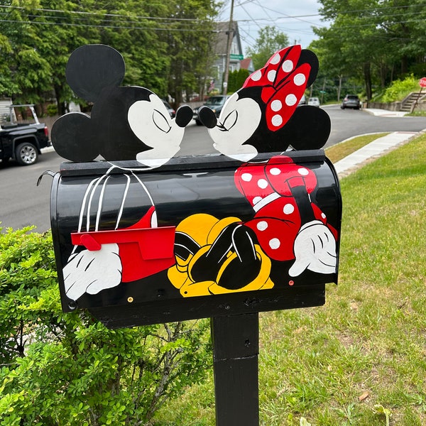 Mickey Mouse Mailbox - Etsy