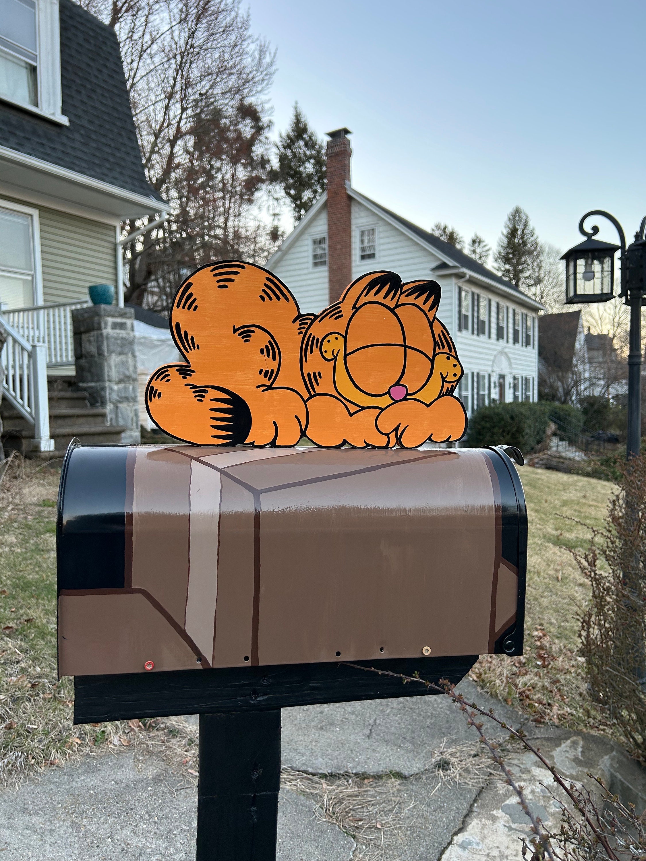 Garfield Mailbox - Etsy