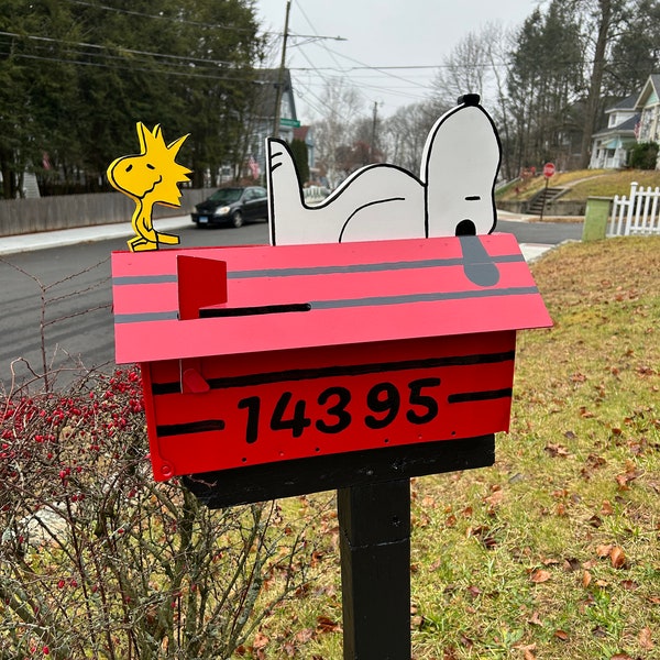 Snoopy Mailbox - Etsy