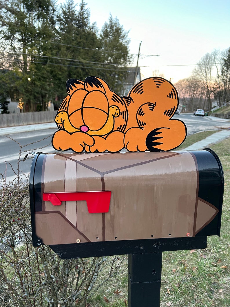 Garfield Mailbox - Etsy