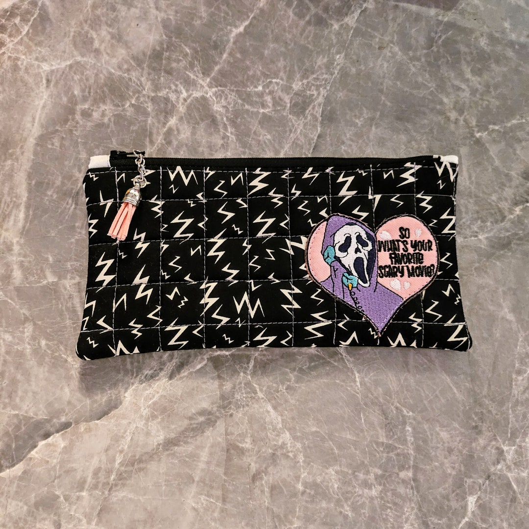 Horror Movie Bag Scream Scary Movie Makeup Accessory Pouch - Etsy