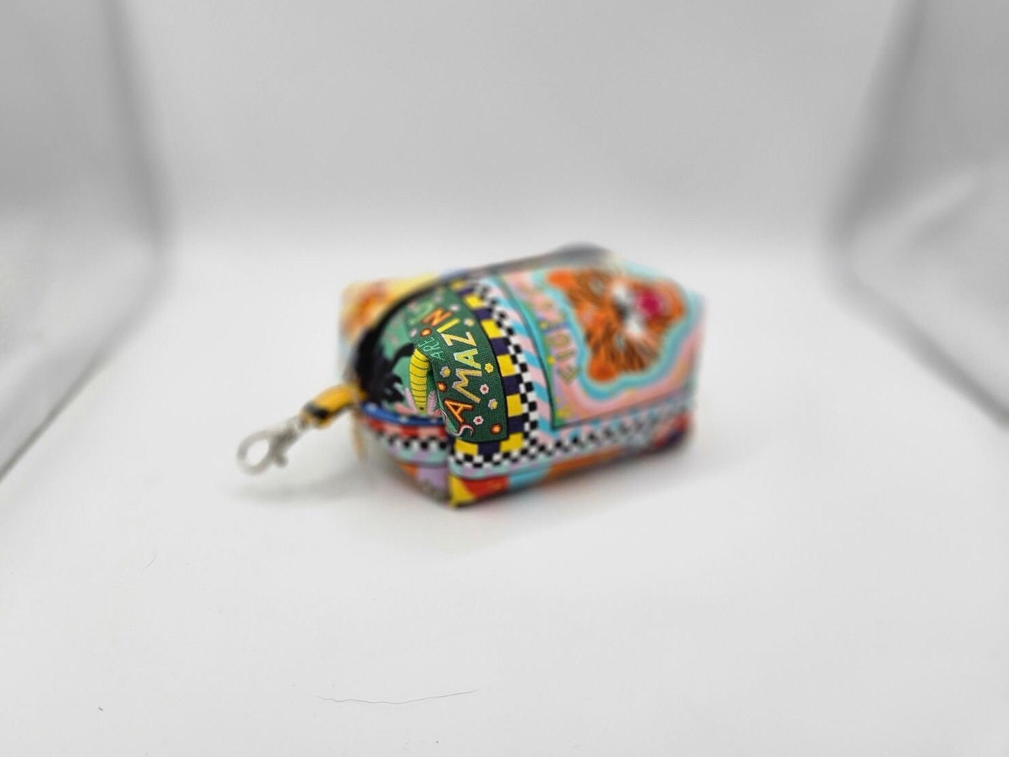 Mini Boxy Bag, Coin Purse, Itty Bitty Boxy Bag, Zipper Pouch, Keychain ...