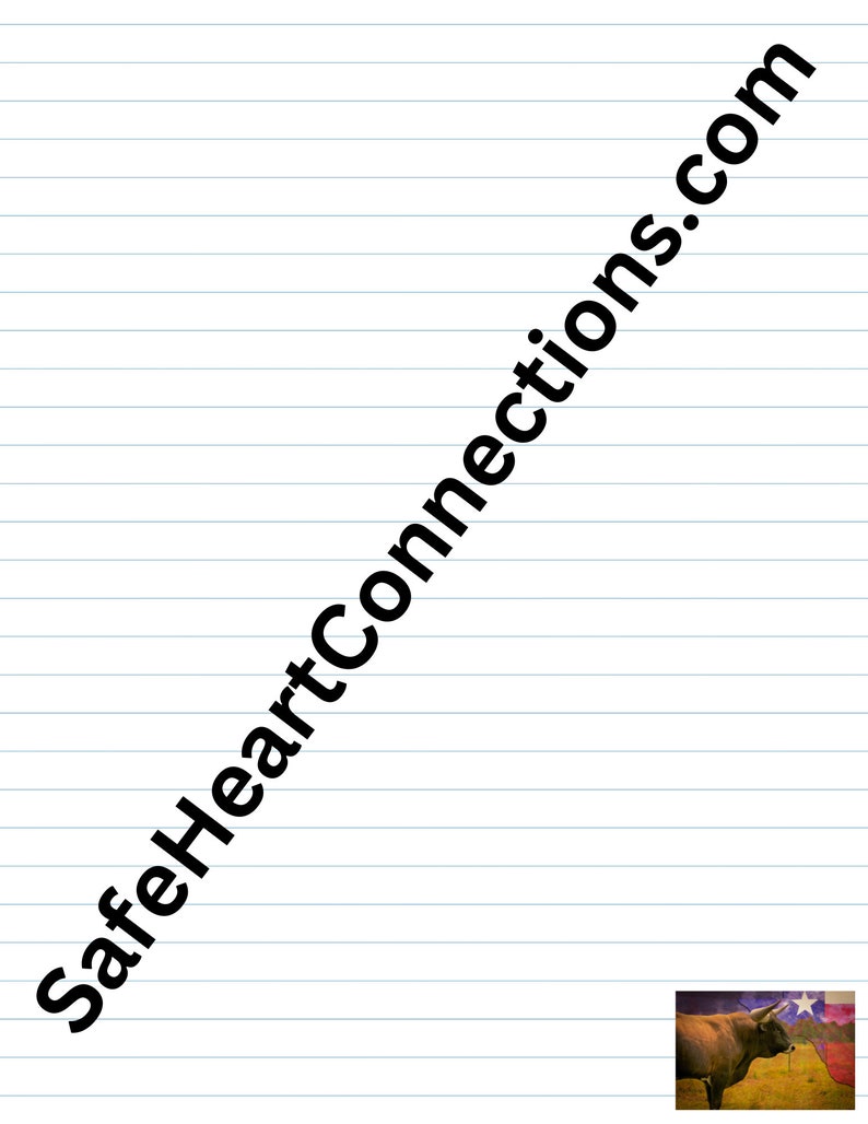 7 Different Texas Images: Printable Writing Paper Lined Journal Paper ...