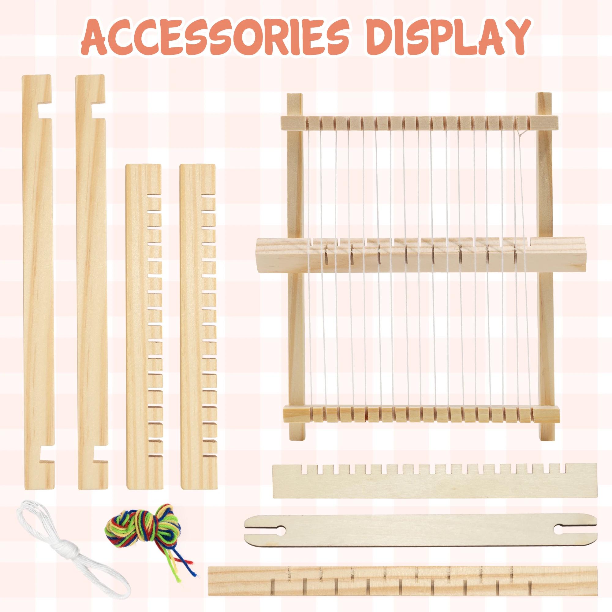 Wooden Weaving Loom Starter Kit Hand-woven Diy Woven Set Household ...