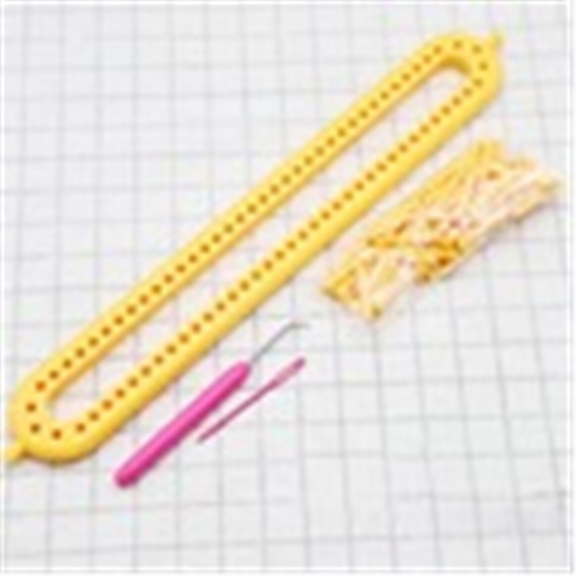 Knitting Loom DIY Craft Weaving Loom Plastic Pompom Sock Hat Shawl ...