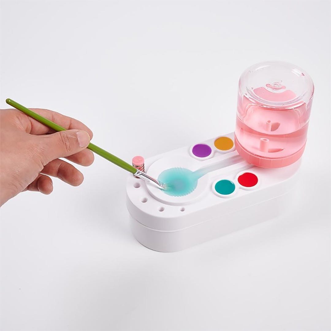 Paint Brush Cleaning Device - Cycle Square Ellipse Scrubber for Oil ...