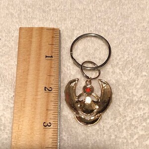 Egyptian Scarab Gold Beetle With Blue and Red Enamel Keychain - Etsy