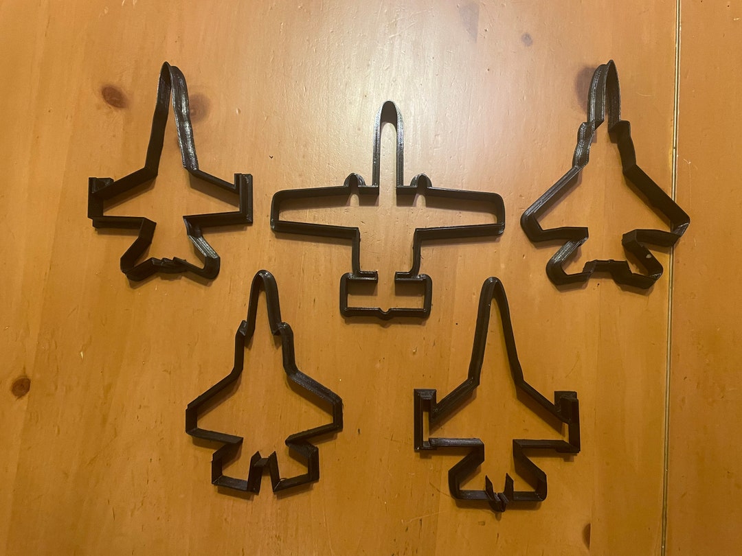 Jet Fighter Cookie Cutters - Etsy