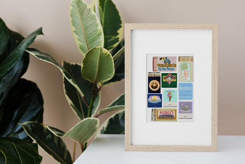 Matchboxes of Mexico Beach & Port St. Joe Print | Digital Download ...