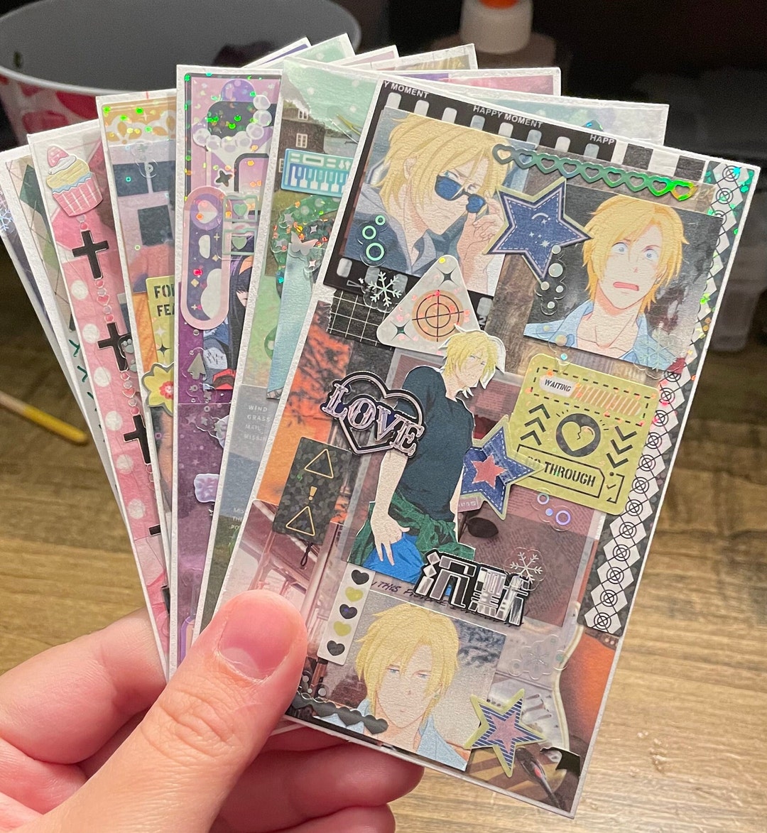 Anime Character Custom Cards - Etsy