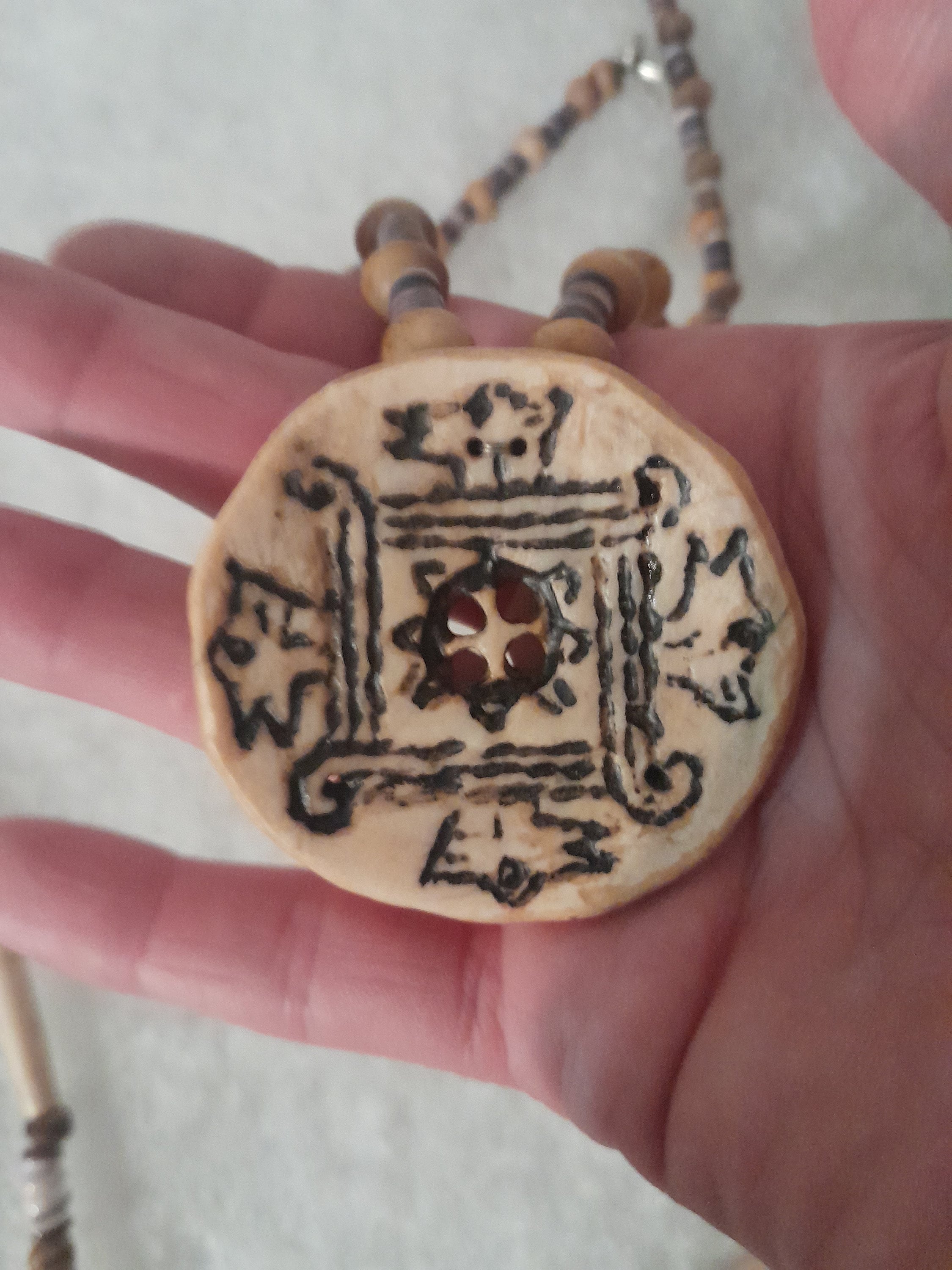 Woodpecker Shell Gorget - Etsy