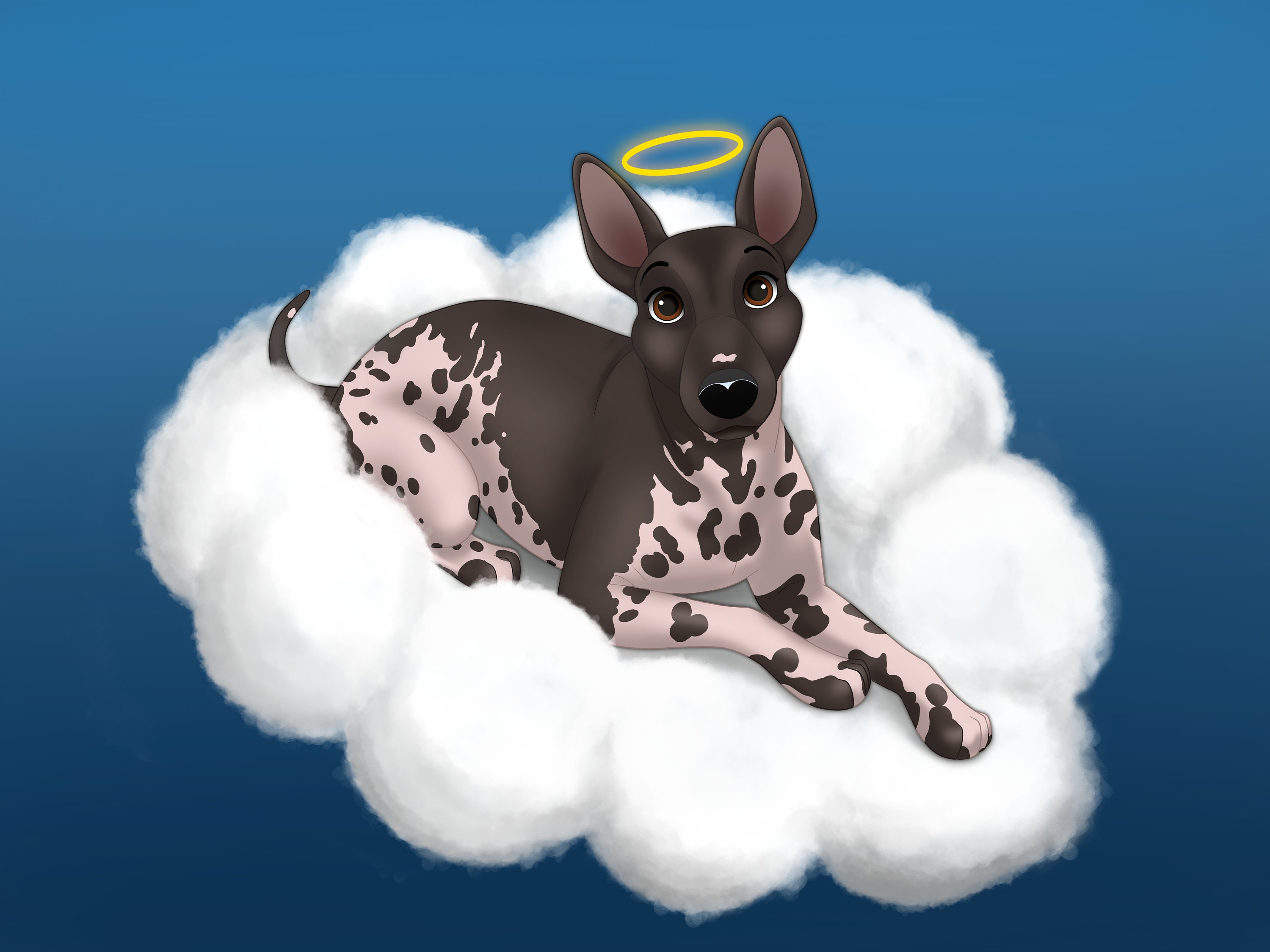 Custom Disney-cartoon Pet Portrait | Personalized Portraits | Gifts for ...