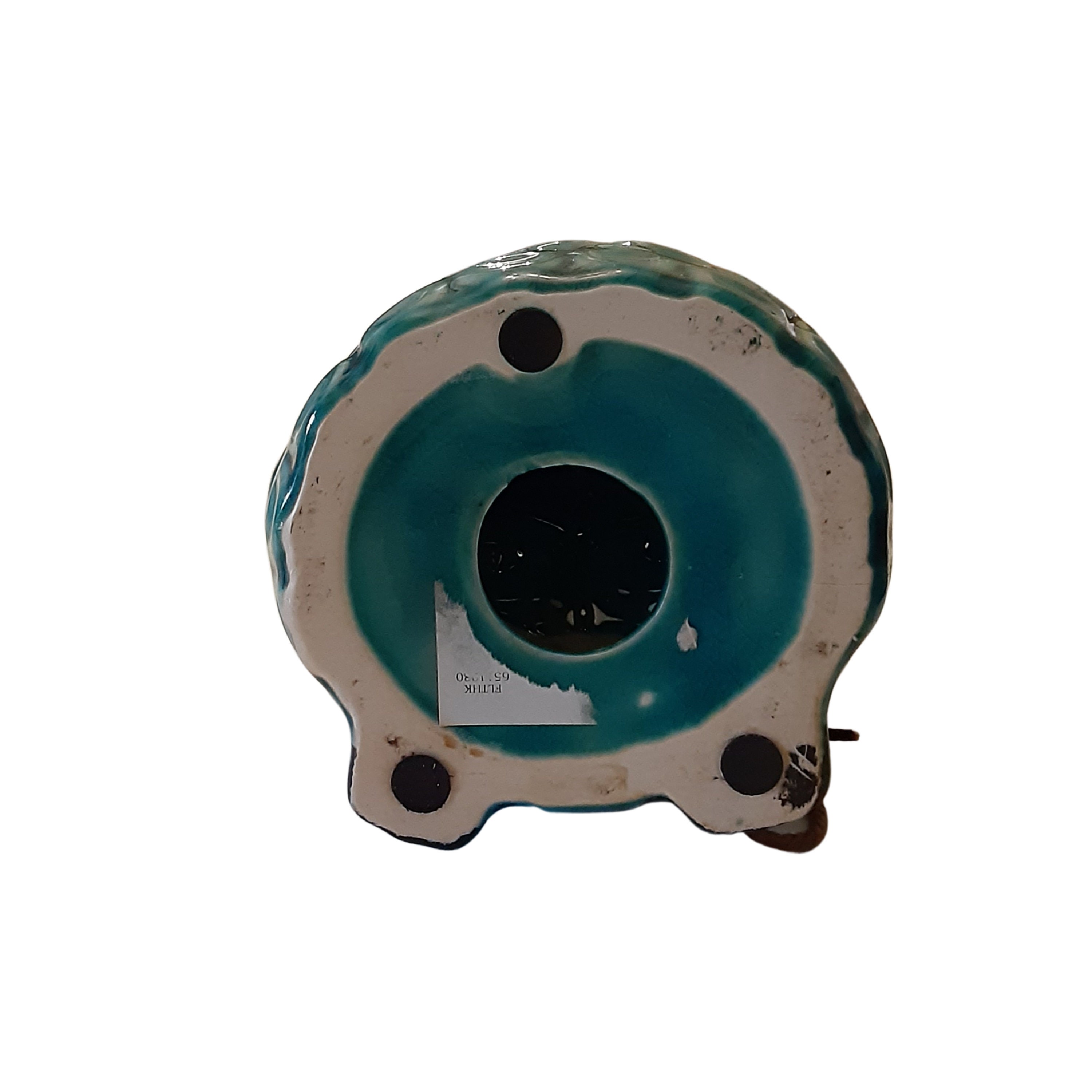 Vintage GC Teal Owl Sachet Holder 6 Inches Tall Great - Etsy