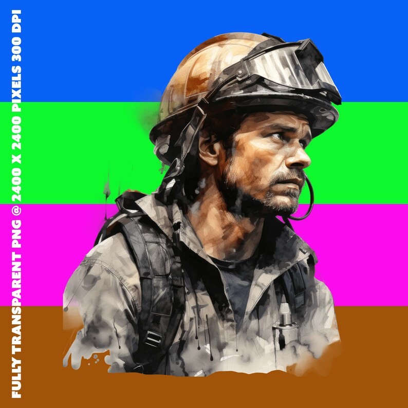 Clipart of Heroic Firefighters. Firemen, First Responders, Heroes ...