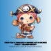 Watercolor Baby Pirates Clipart a Playful Set of Illustrations That ...