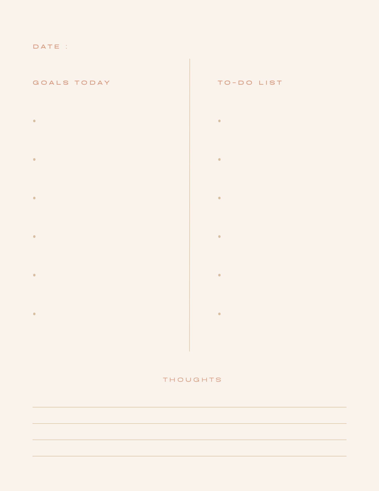 Digital Journal Template - Etsy