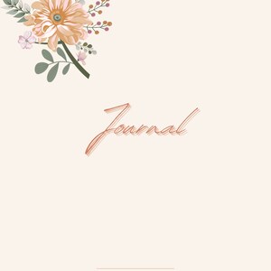 Digital Journal Template - Etsy
