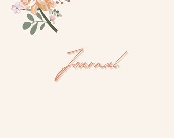 Digital Journal Template - Etsy