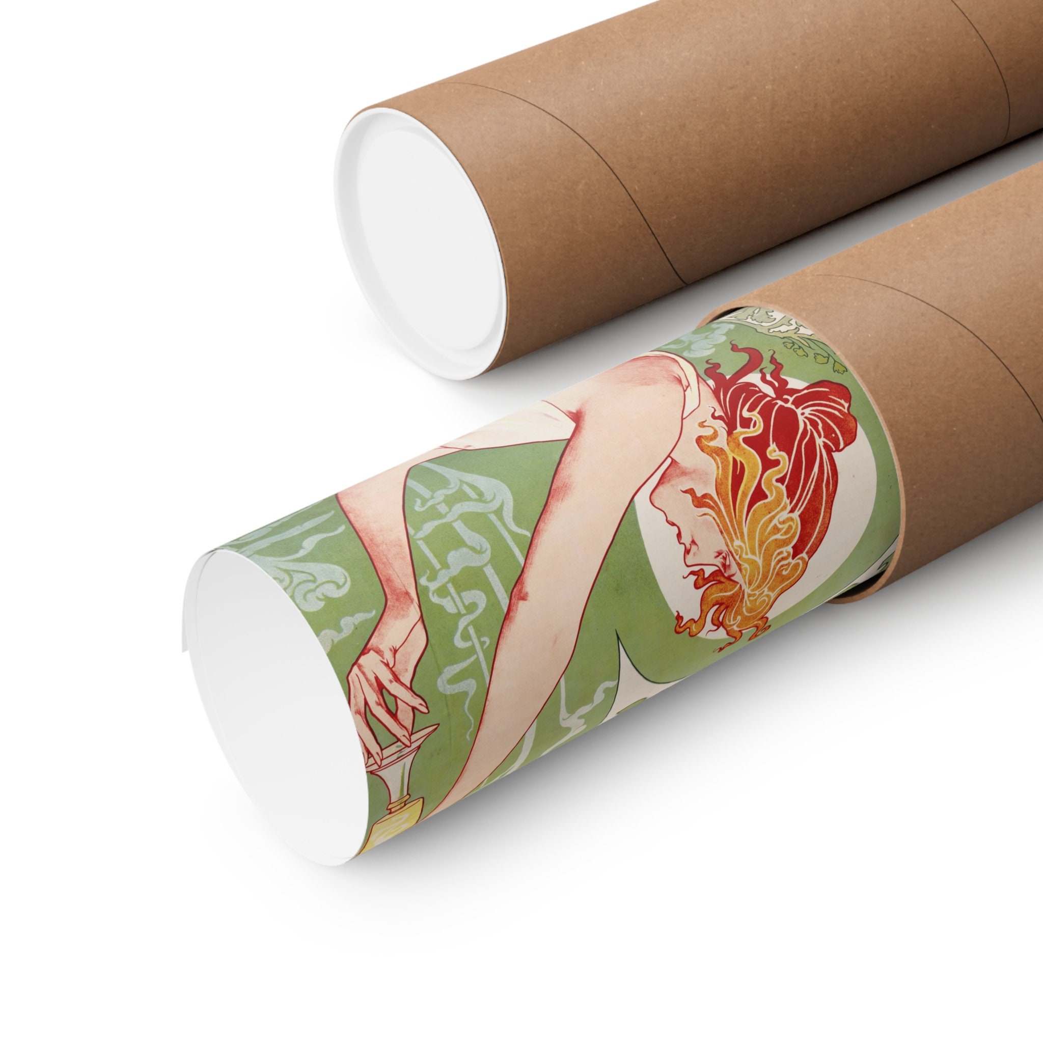 Absinthe Robette, Privat Livemont - Premium Matte French Poster (1896 ...