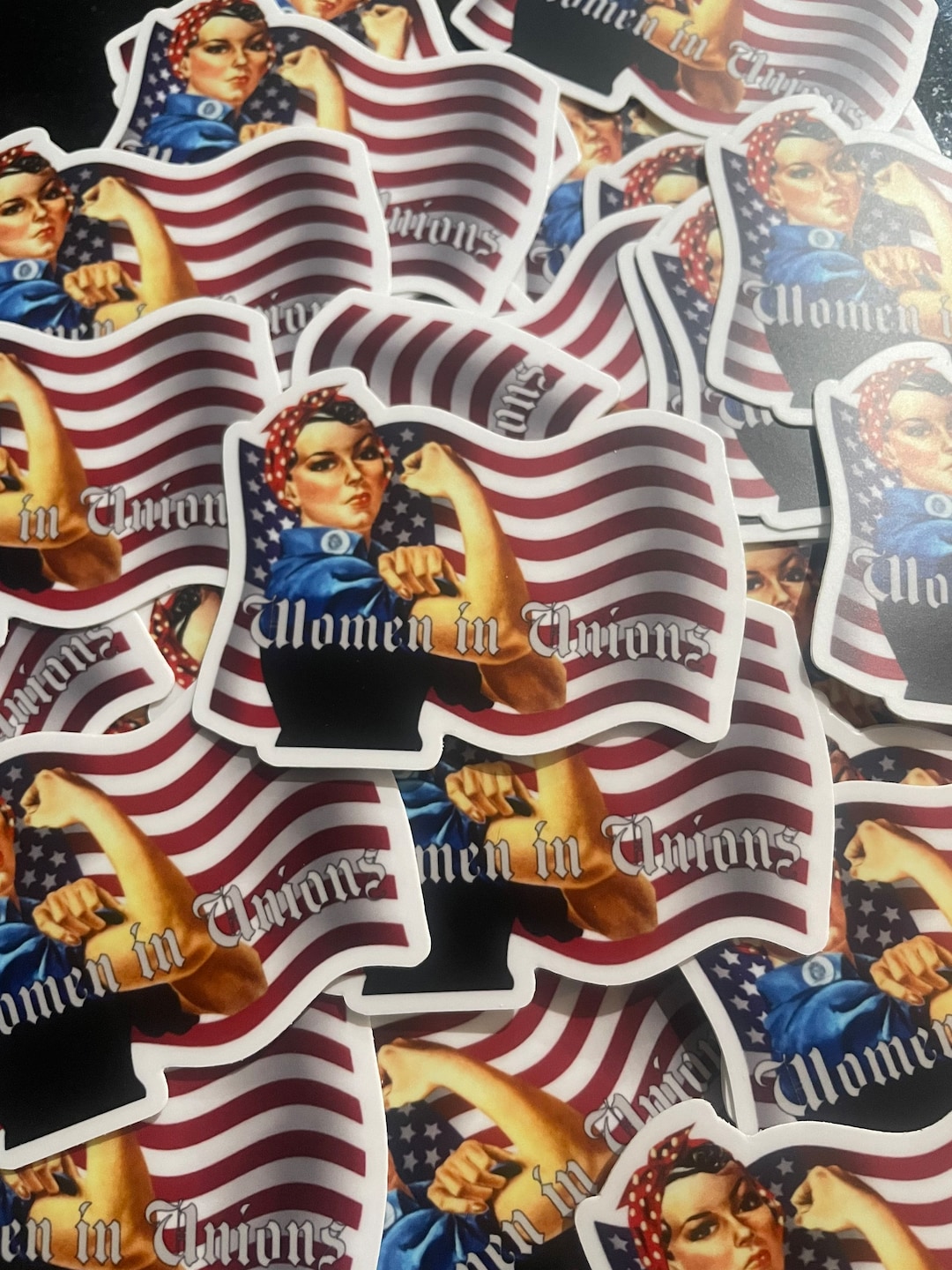WOMEN UNION STICKER - Etsy