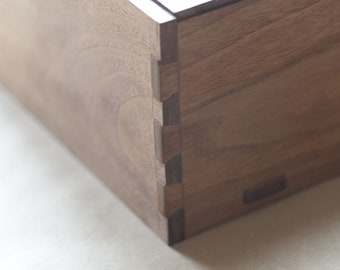 Dovetail Box With Inlay - Etsy