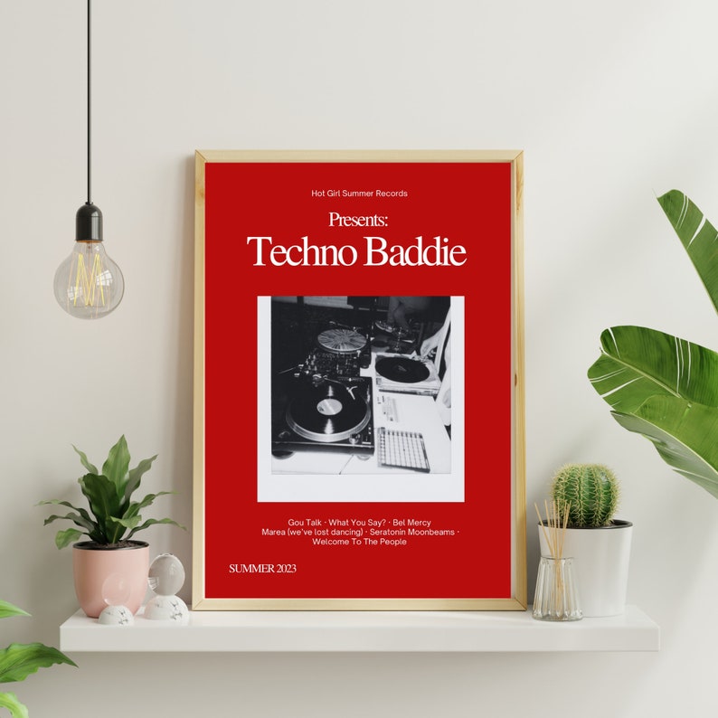 Techno Poster digital Download - Etsy