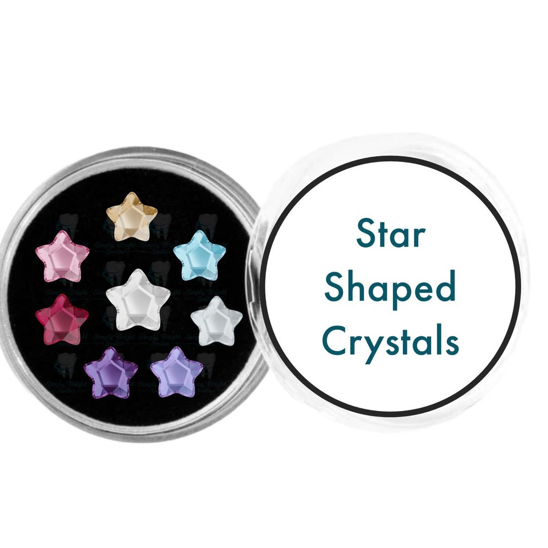 Star Tooth Gem Crystal Design, Tooth Gem Kits, Tooth Jewelry - Etsy