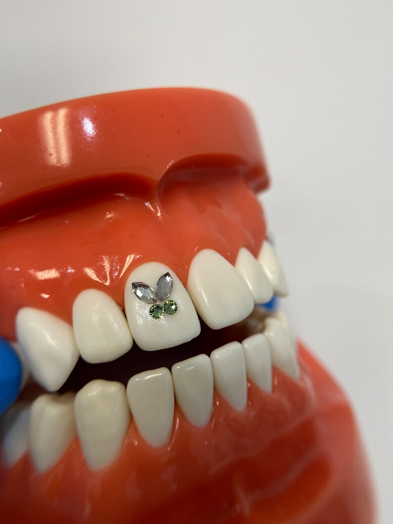 Butterfly Tooth Gem Crystal Design, Tooth Gem Kits, Tooth Jewelry - Etsy