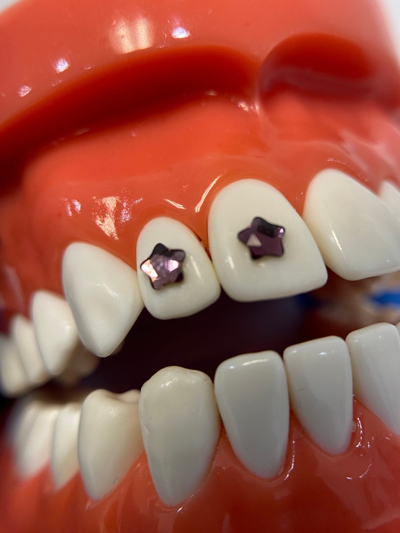 Star Tooth Gem Crystal Design, Tooth Gem Kits, Tooth Jewelry - Etsy