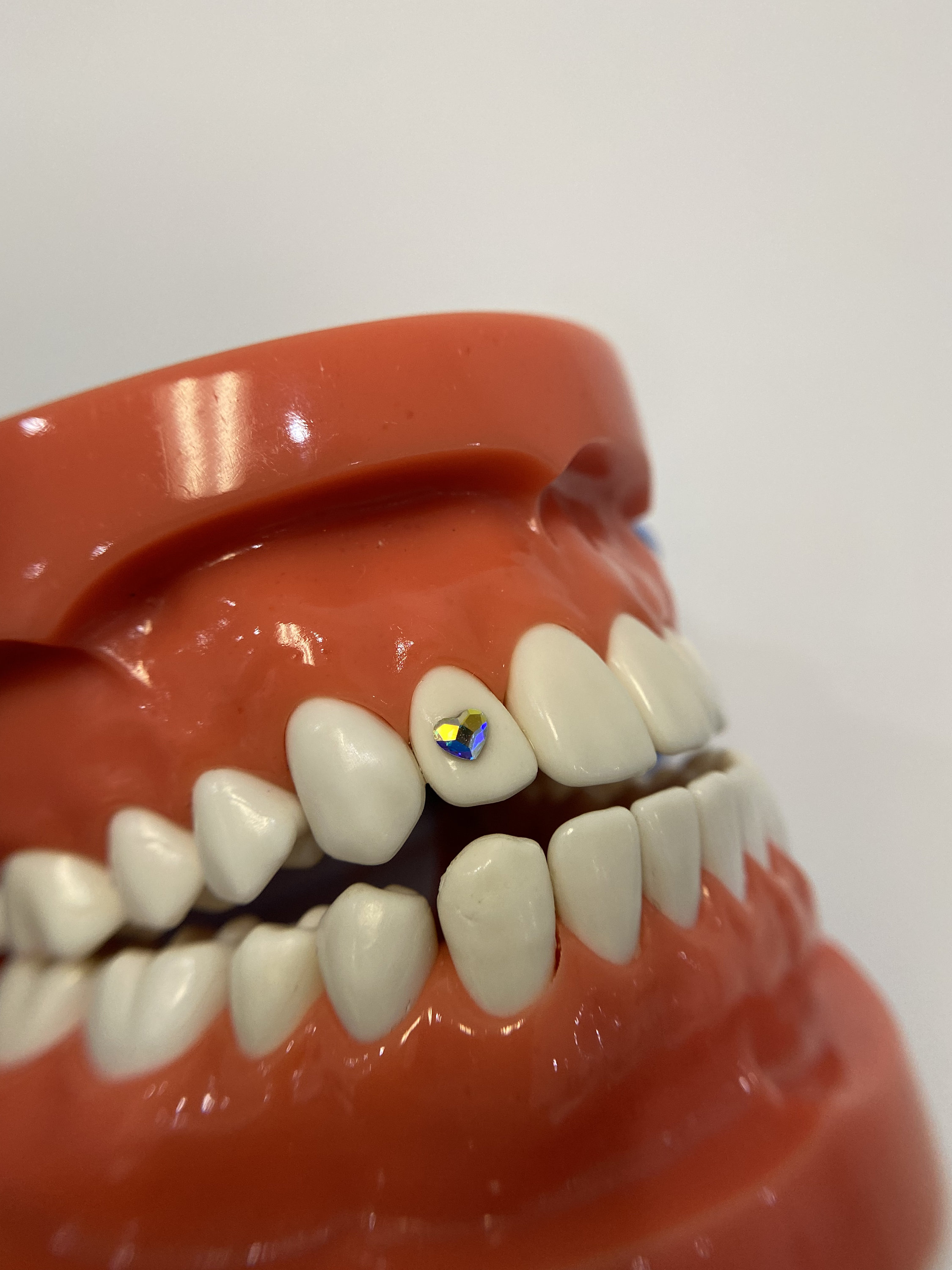 Heart Tooth Gem Crystal Design, Tooth Gem Kits, Tooth Jewelry - Etsy