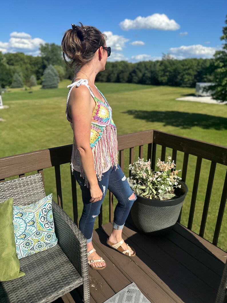 Boho Fringe Tank - Etsy