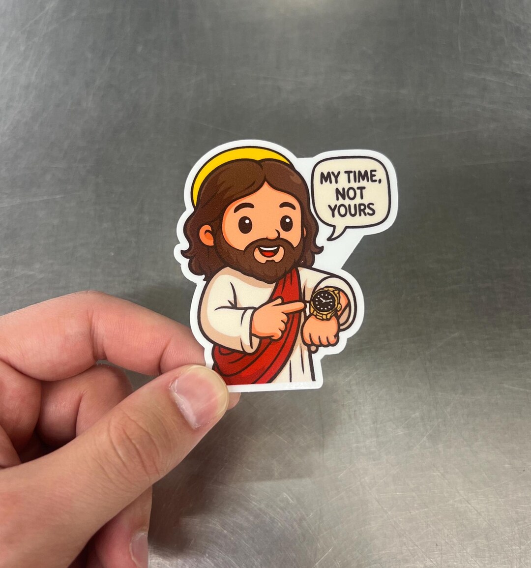 Jesus-inspired Vinyl Sticker: Waterproof Laptop Decal - Etsy