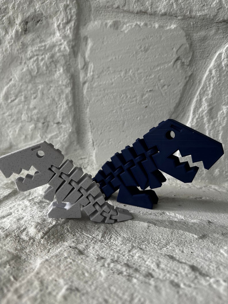 3D Printed Flexi Rex Toy - Etsy