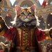 Medieval Fantasy Cat Desktop Wallpaper, Fantasy Kitten Desktop ...