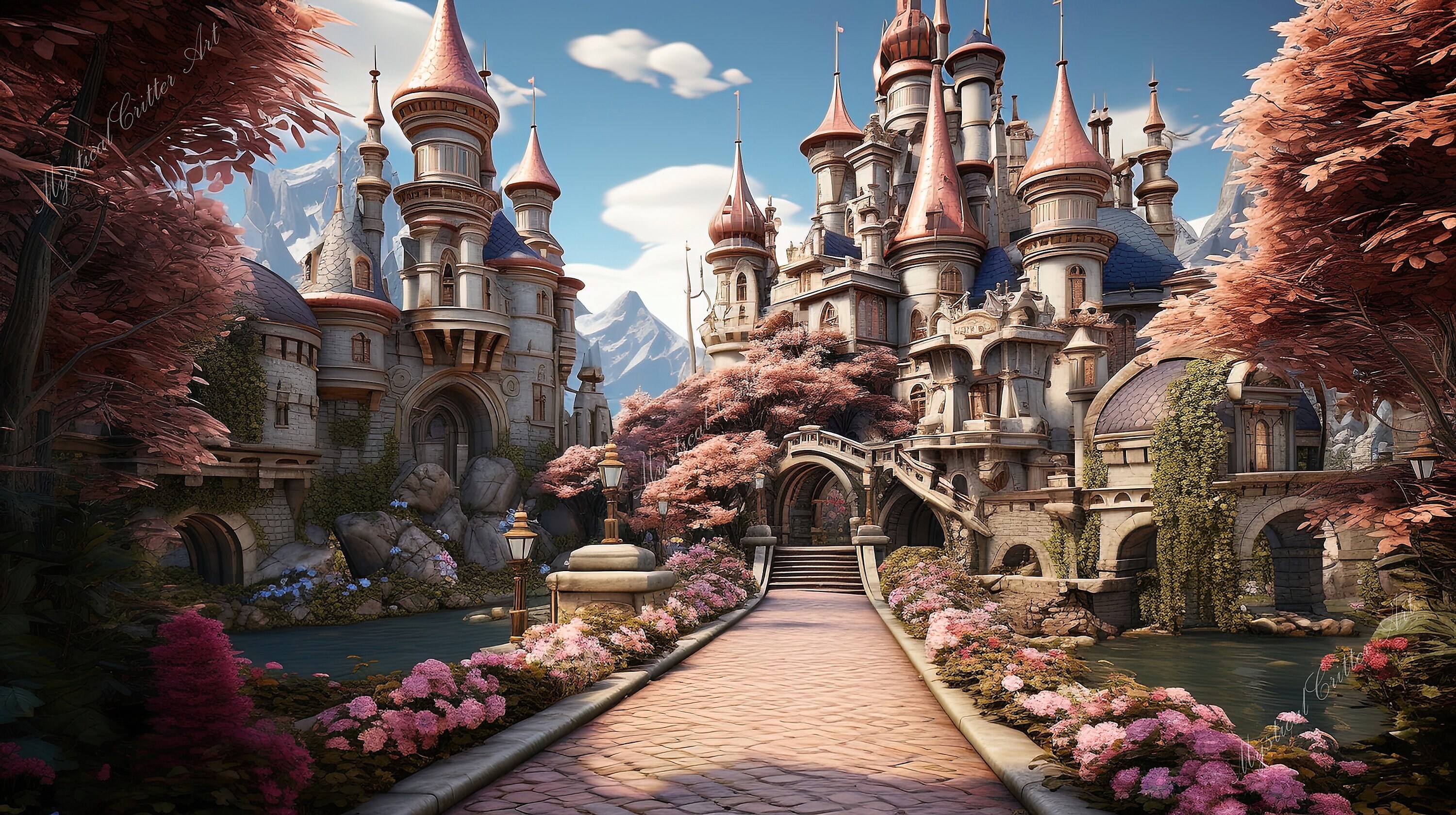 Fairytale Backgrounds Vol. 1 Landscape Computer Wallpaper, Landscape ...