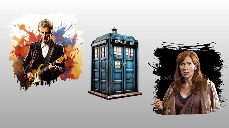 Doctor Who Clip Art 20 Transparent Png Images of Characters - Etsy ...