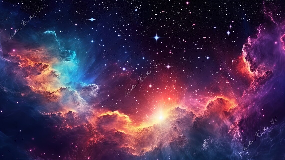 Magical Backgrounds Computer Wallpaper Digital Wallpaper - Etsy