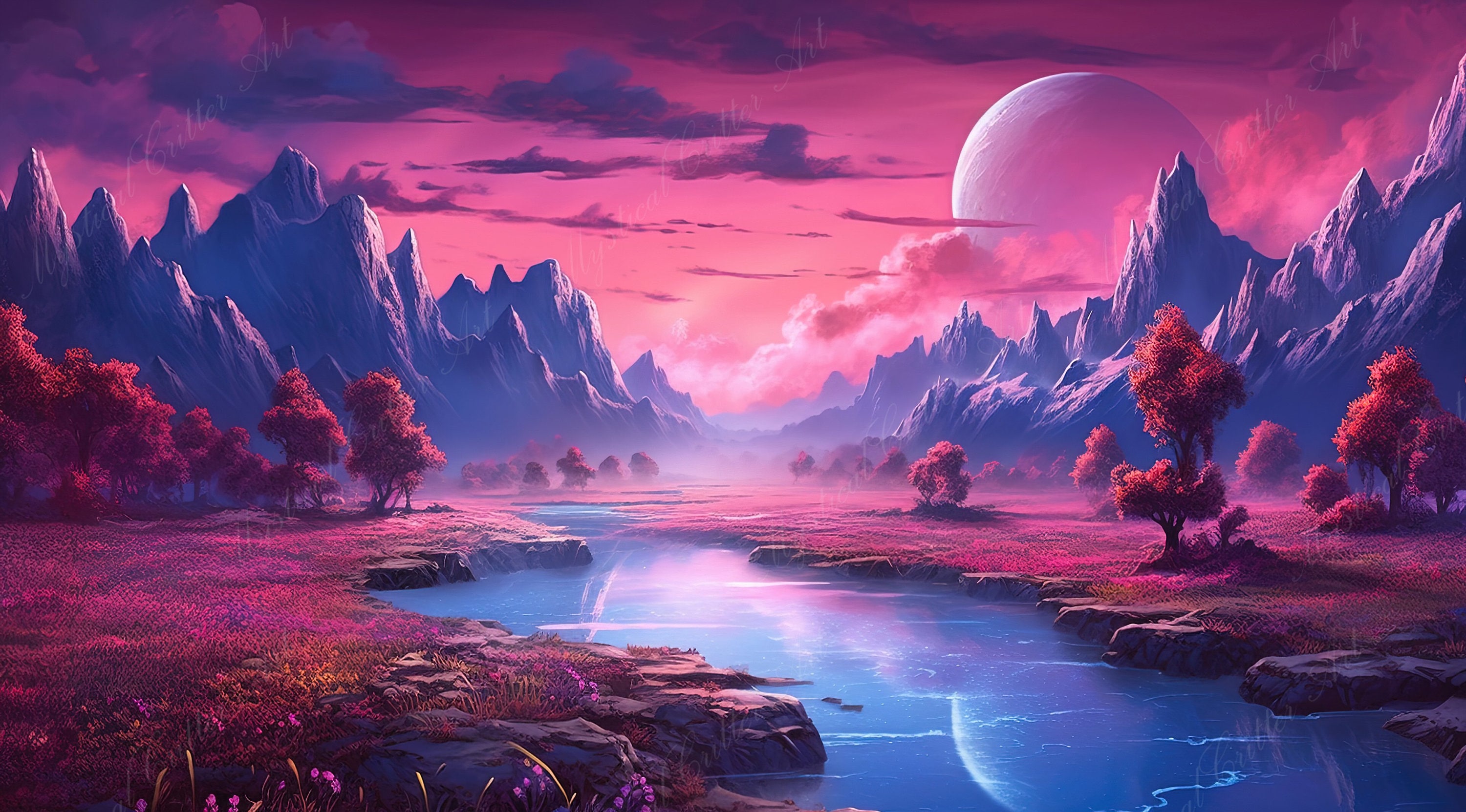 Magical Backgrounds Vol. 8 Landscape Computer Wallpaper, Landscape ...