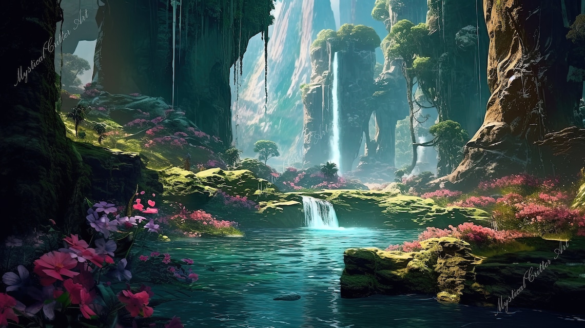 Magical Backgrounds Vol. 5 Magical Computer Wallpaper - Etsy