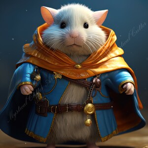 Medieval Fantasy Hamster II Digital Images, Desktop Background Digital ...