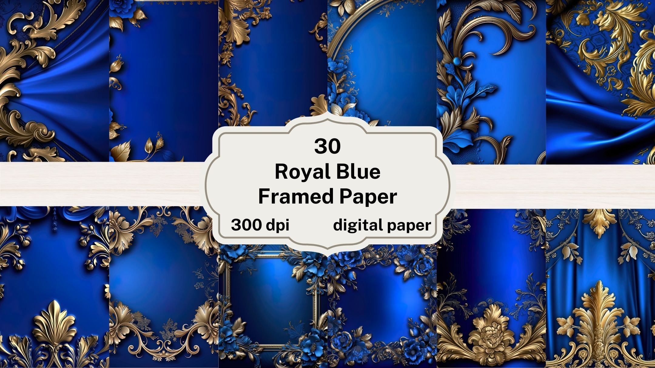 Royal Blue Borders And Frames