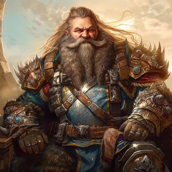 Dwarf World of Warcraft - Etsy