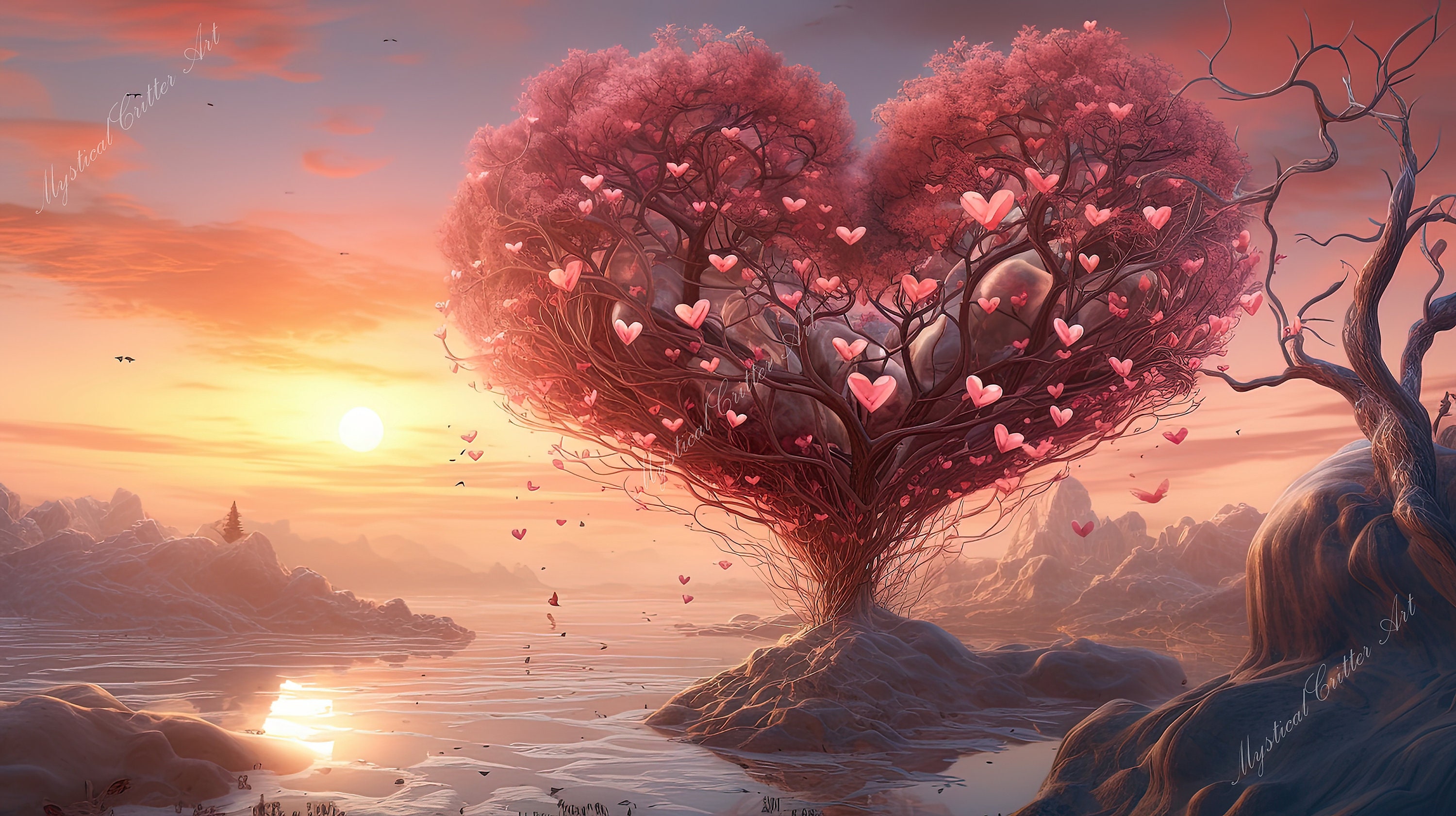 Fantasy Heart Desktop Wallpapers, Fantasy Heart Computer Backgrounds ...