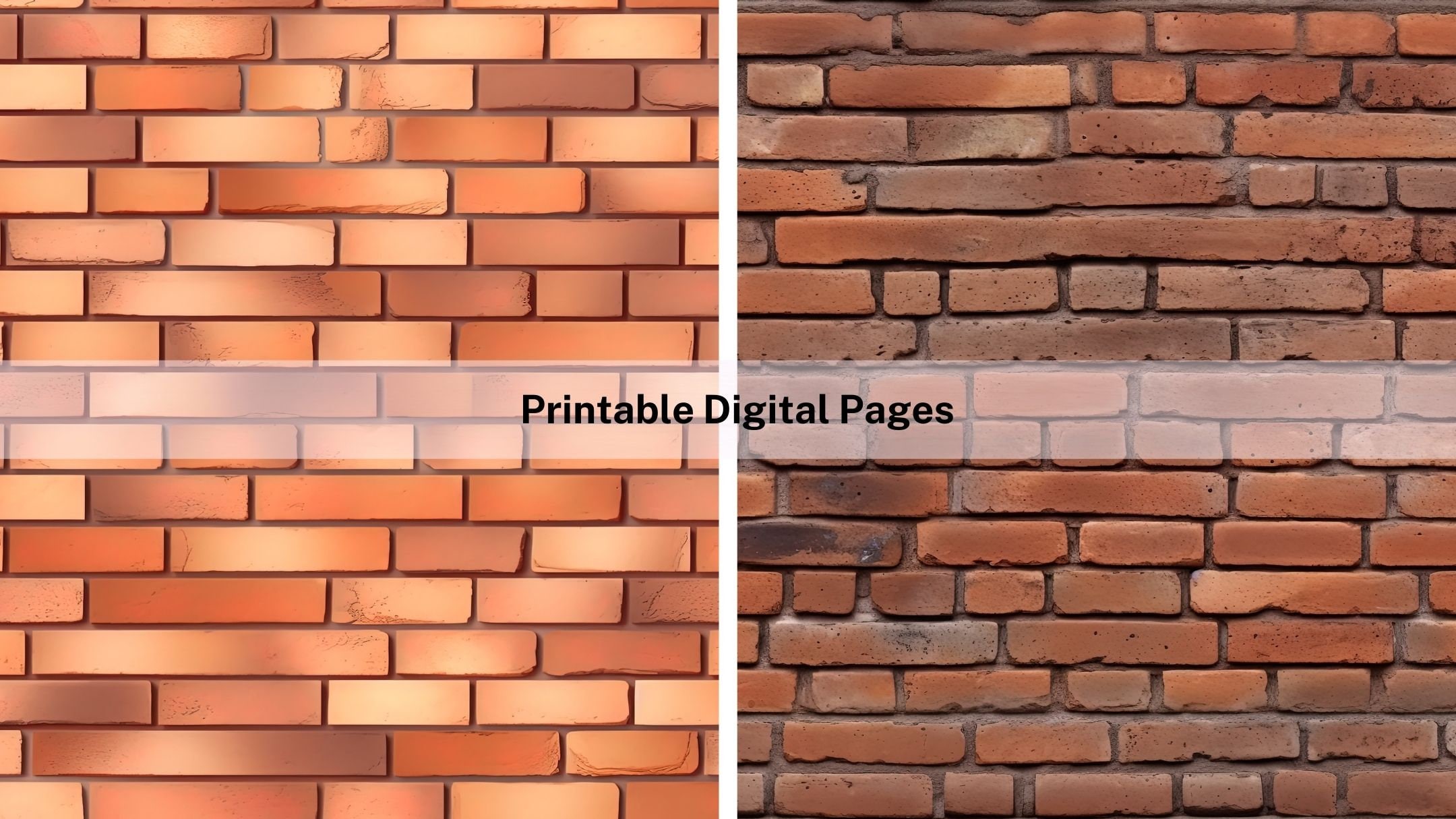 Seamless Brick Wall Texture Digital Paper Brick Wall - Etsy