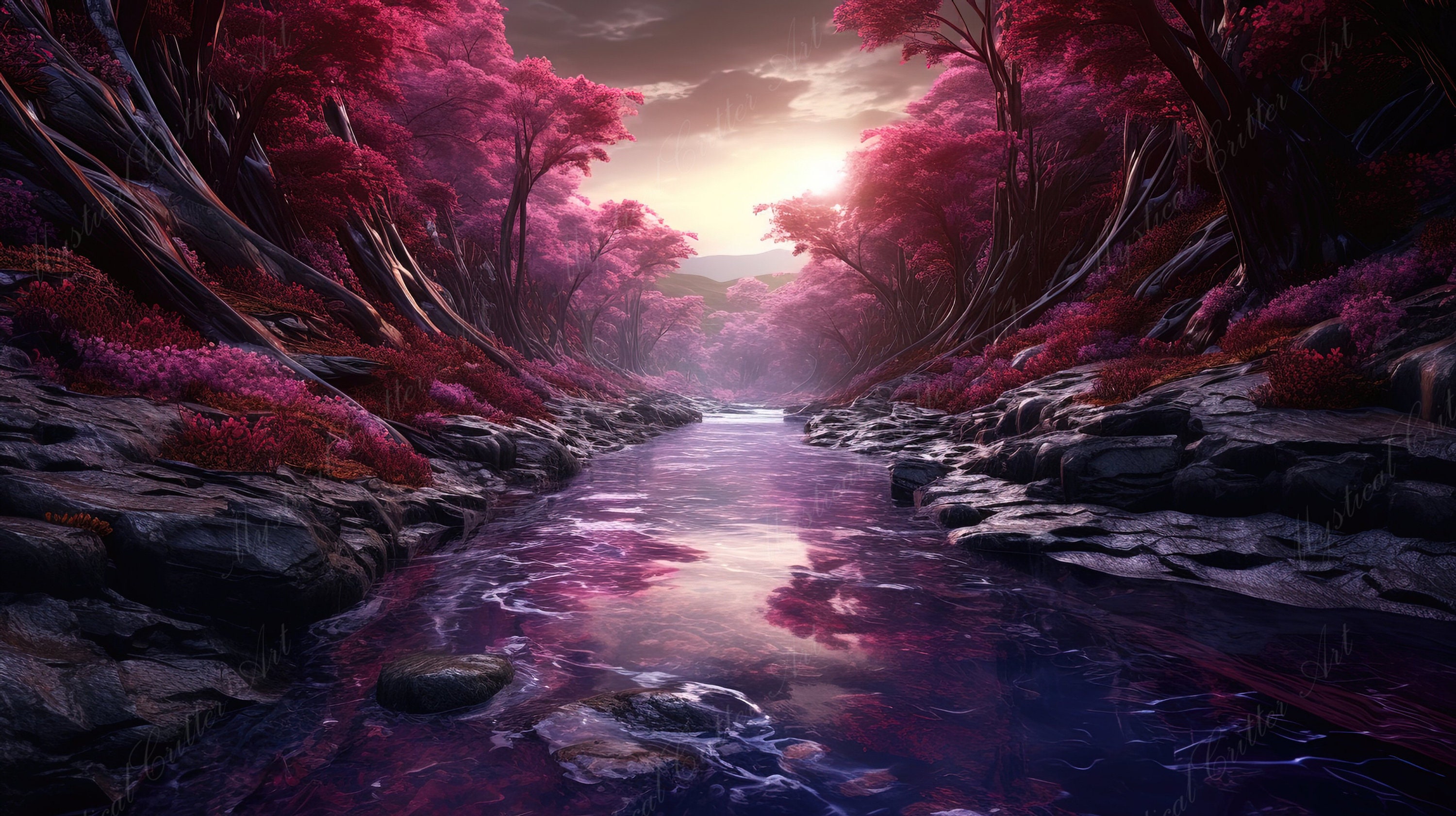 Magical Backgrounds Vol. 8 Landscape Computer Wallpaper, Landscape ...