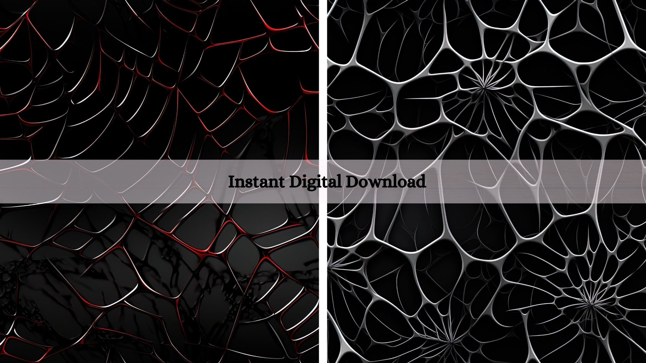 Spider Web Digital Paper Seamless Spider Web Pattern - Etsy